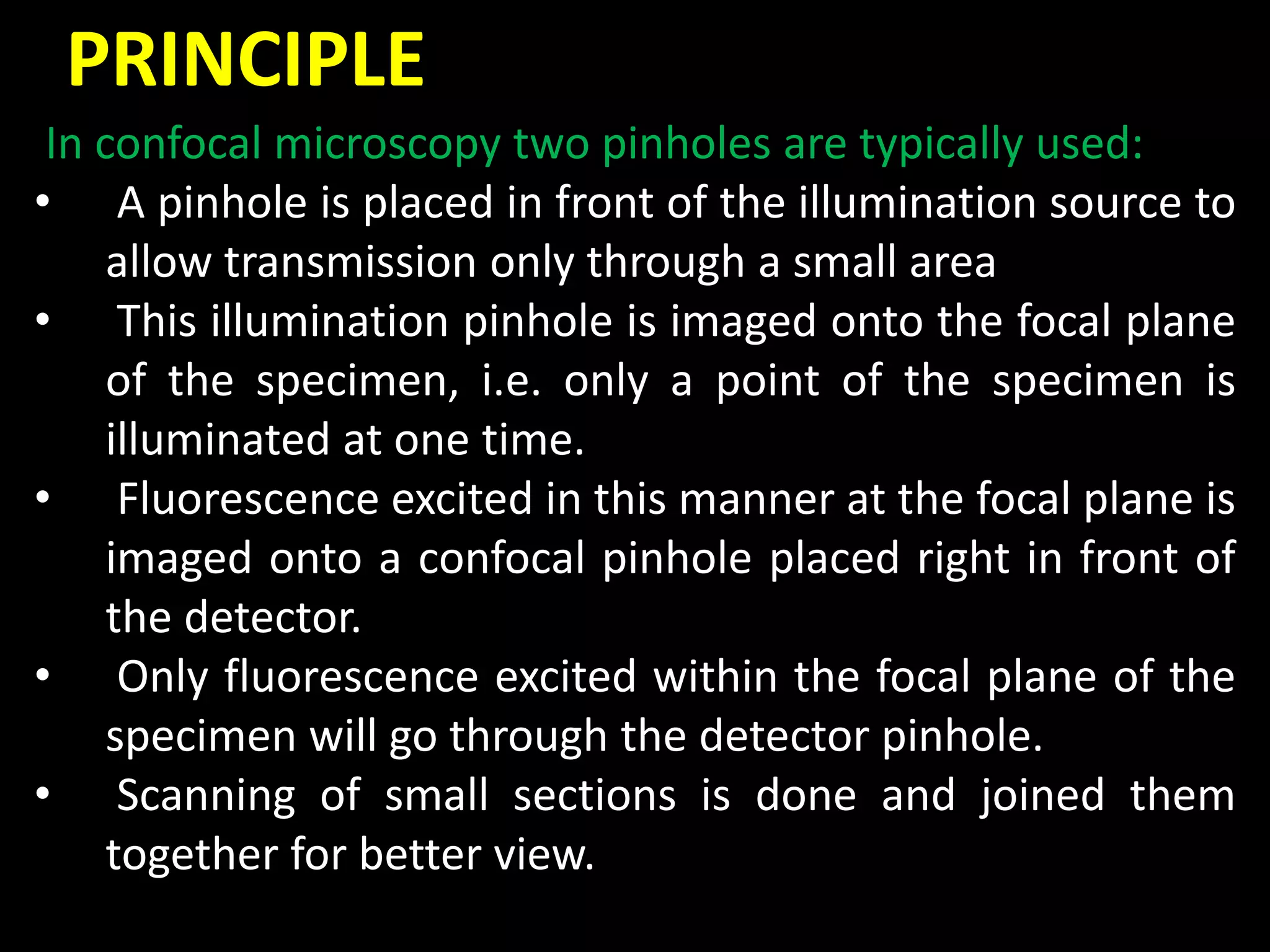 Confocal microscope presentation pt | PPTX