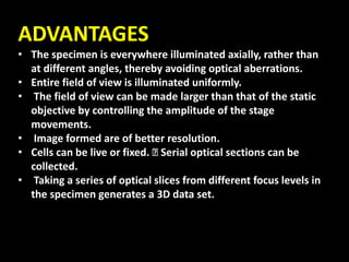 Confocal microscope presentation pt | PPTX