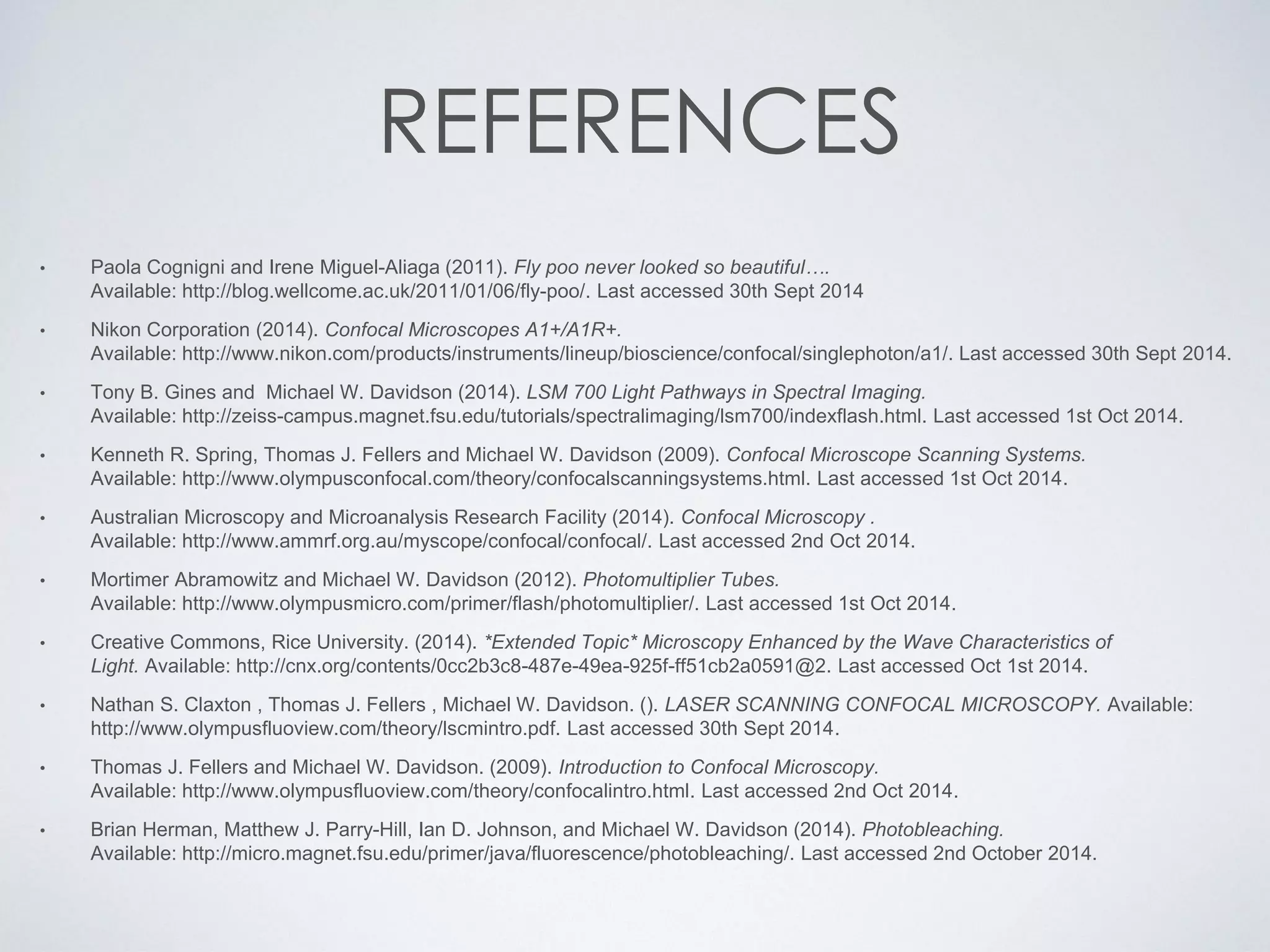 Principles of Confocal Microscopy | PDF