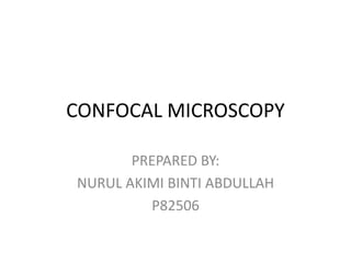 Confocal microscopy | PPT