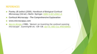 Confocal microscopy | PPTX