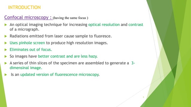 Confocal microscopy | PPTX