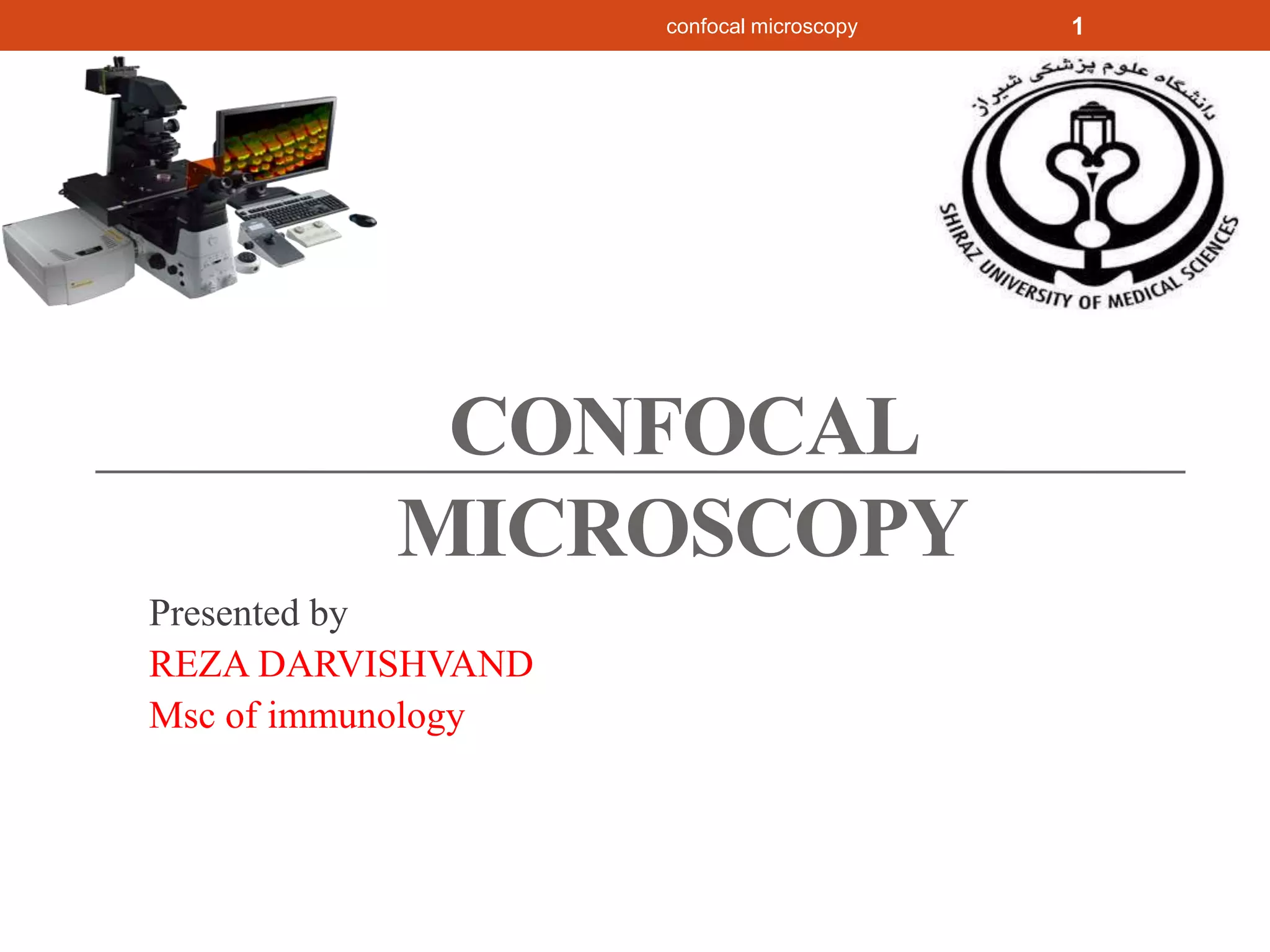 Confocal microscopy | PPT