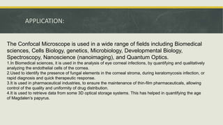 Confocal Microscopy.pptx MSC BIOTECHNOLOGY | PPTX