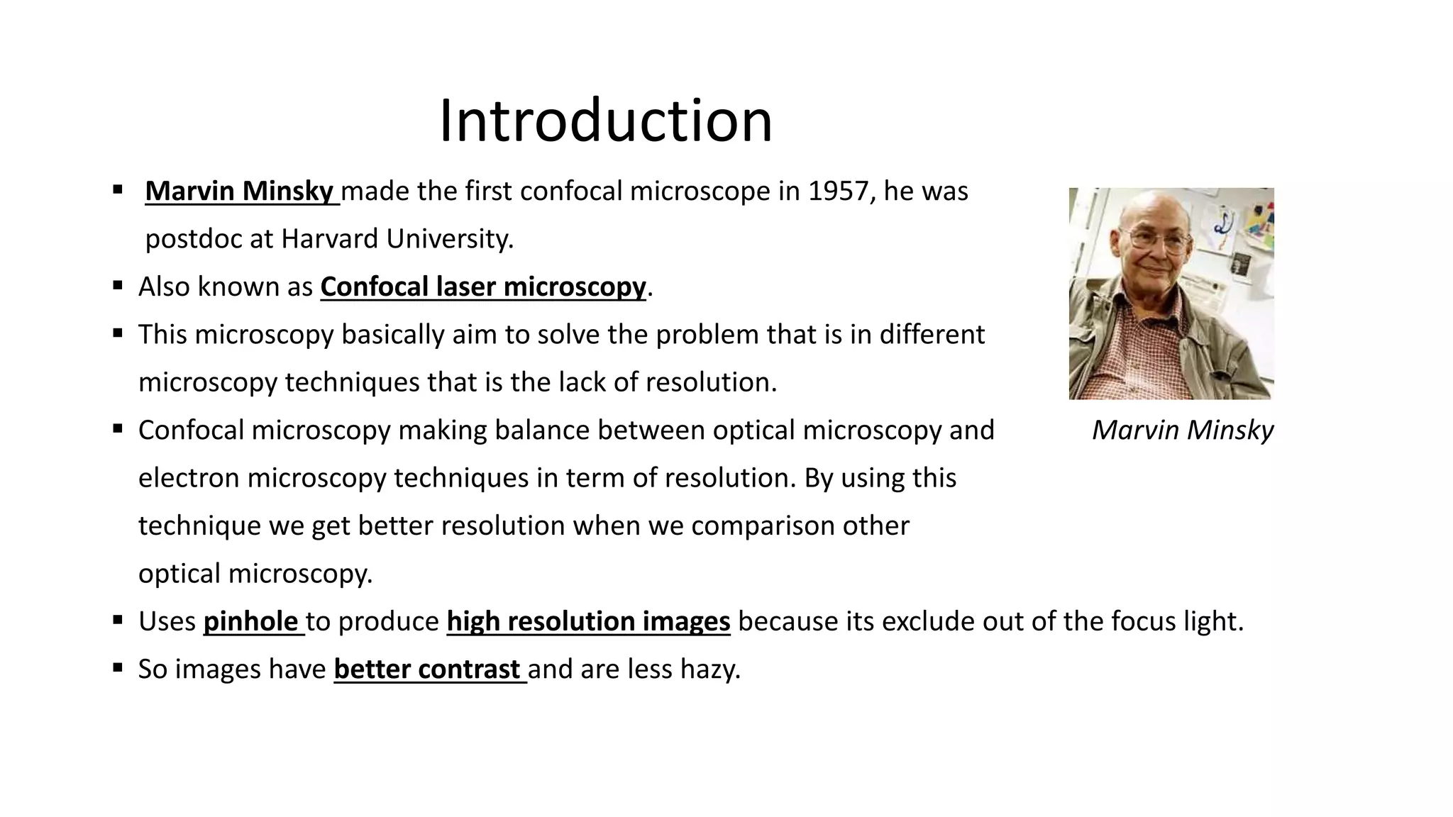 Confocal microscopy by prabhat | PPTX