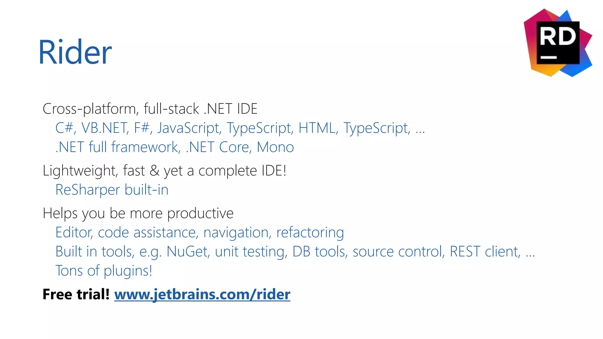 ConFoo Montreal - Microservices for building an IDE - The innards of JetBrains Rider | PPTX ...