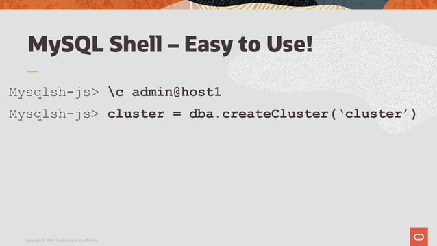 Confoo 202 - MySQL Group Replication and ReplicaSet | PPT