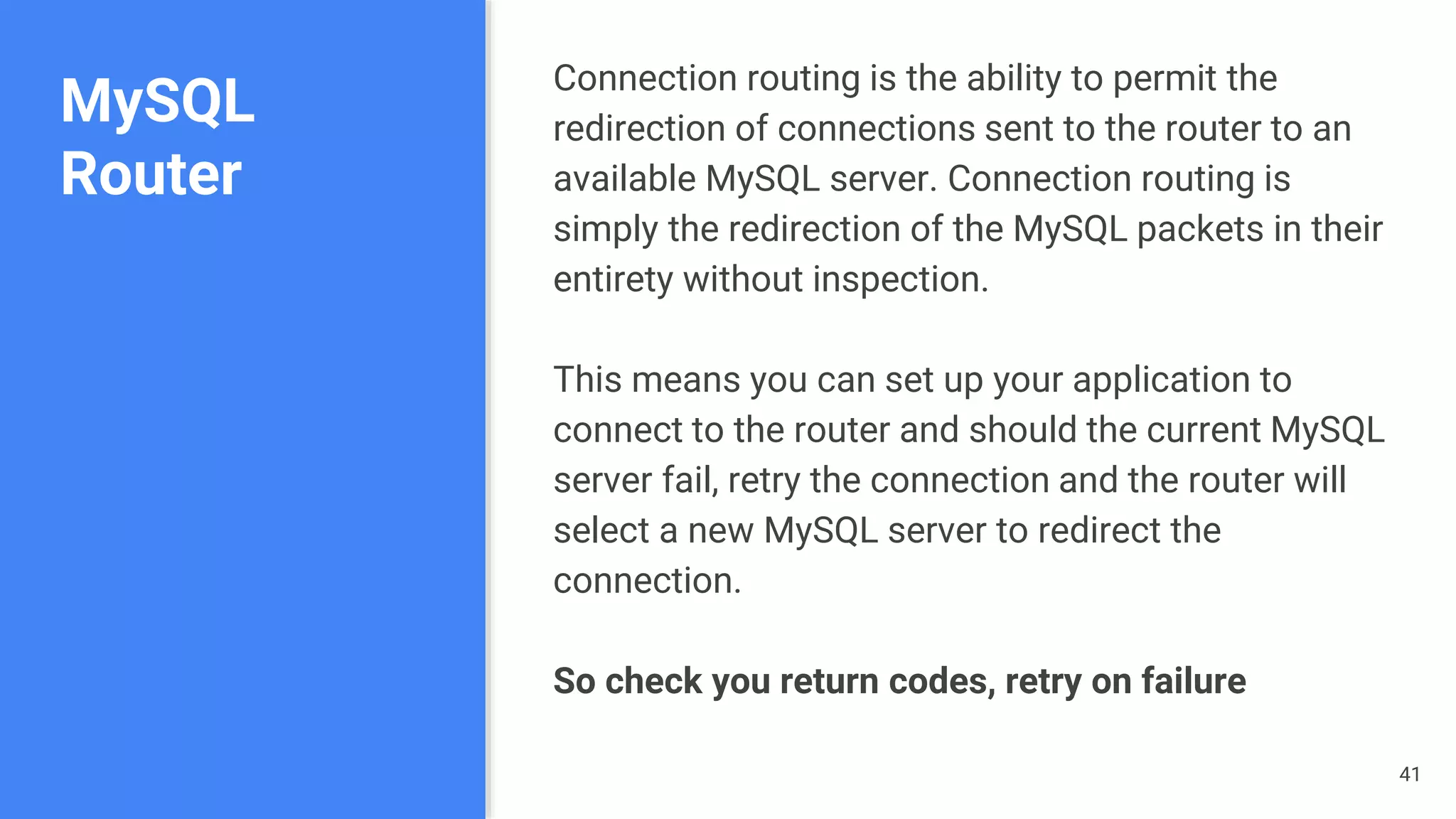ConFoo MySQL Replication Evolution : From Simple to Group Replication | PPT