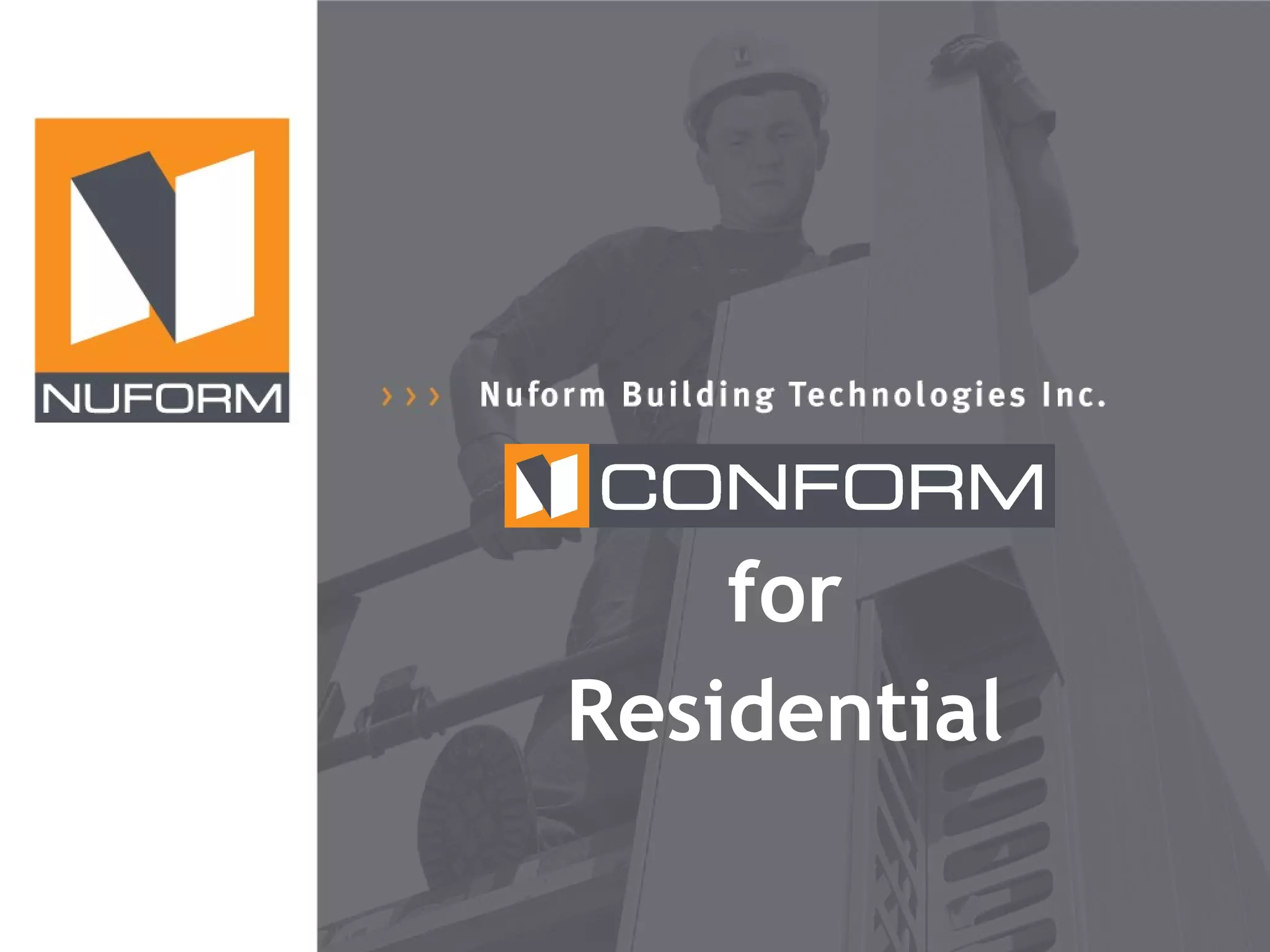 Conform for residential | PPT