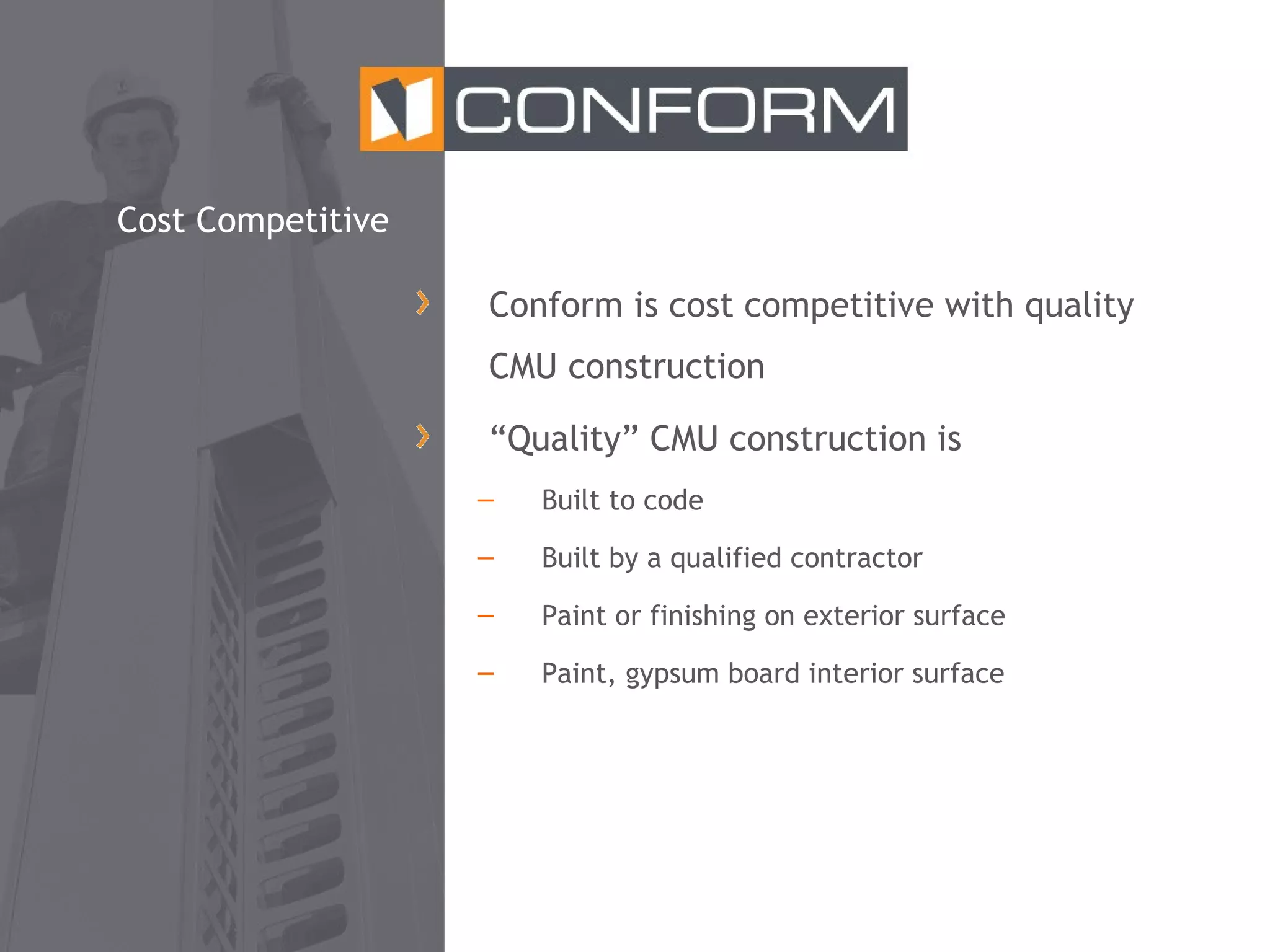 Conform for residential | PPT