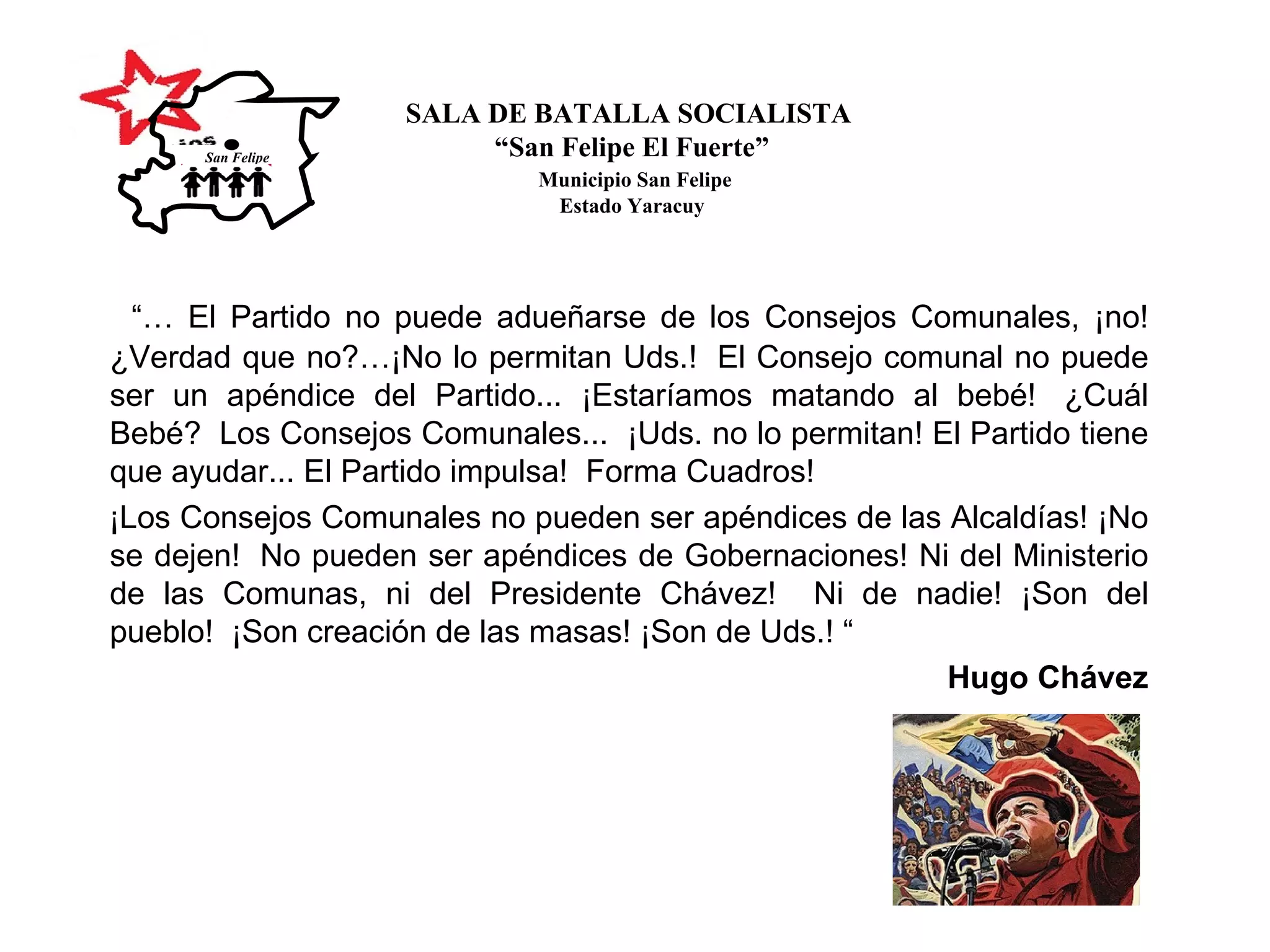 Conformacion de los Consejos Comunales | PPT