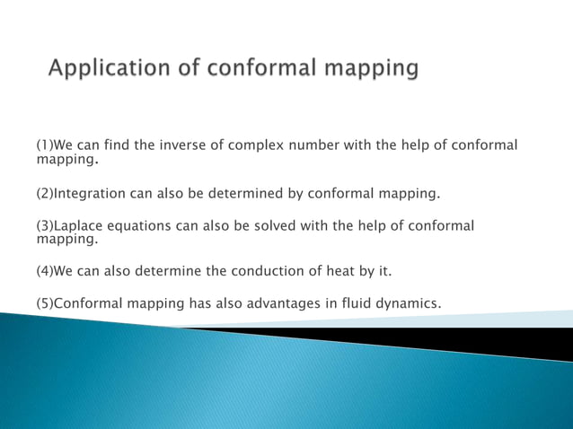 Conformal mapping | PPTX | Geography | Science
