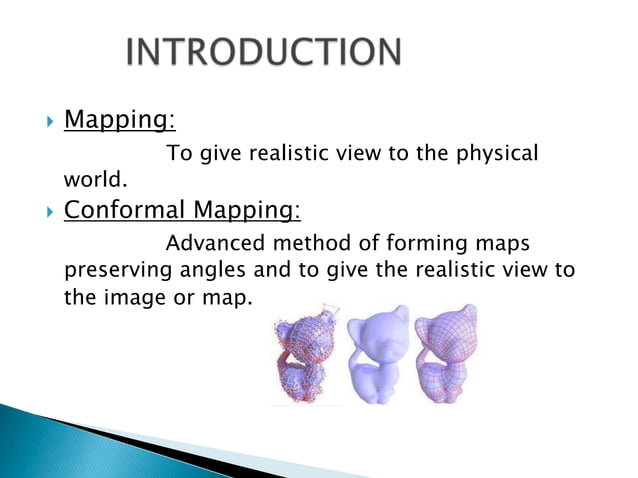 Conformal mapping | PPTX | Geography | Science