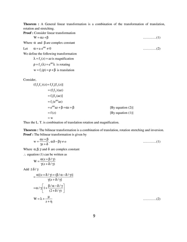 Conformal mapping | PDF