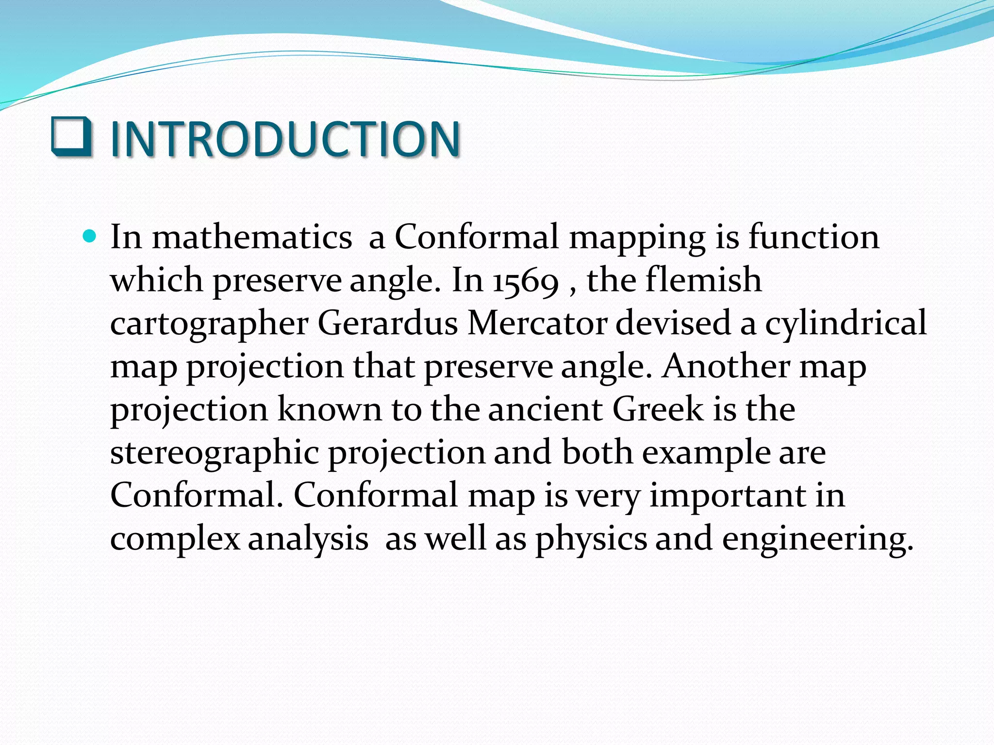 CONFORMAL MAPPING.pptx