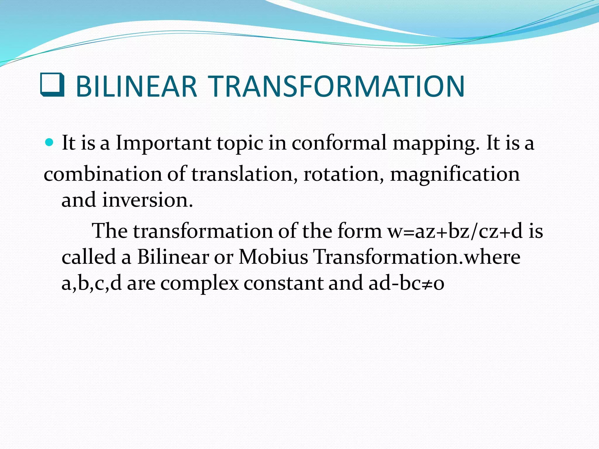 CONFORMAL MAPPING.pptx