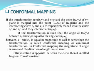 CONFORMAL MAPPING.pptx