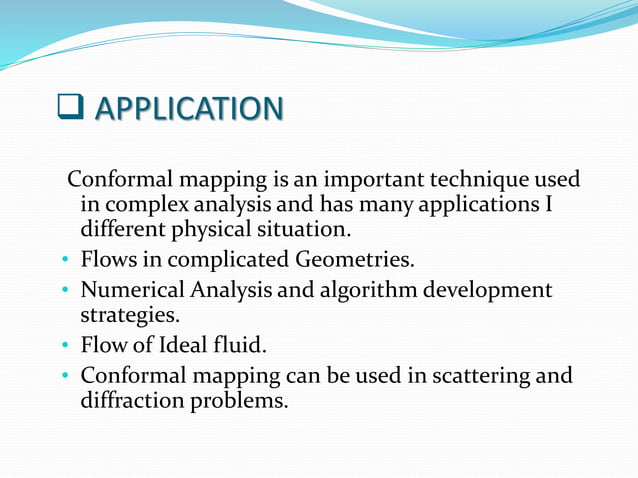 CONFORMAL MAPPING.pptx | Geography | Science