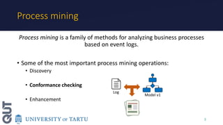 Scalable Conformance Checking of Business Processes | PPT
