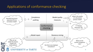 Scalable Conformance Checking of Business Processes | PPT