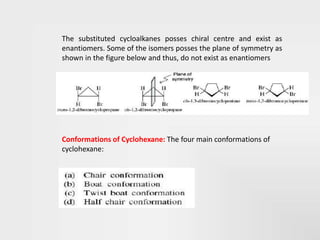 Stereochemistry part 4 Conformations | PPSX