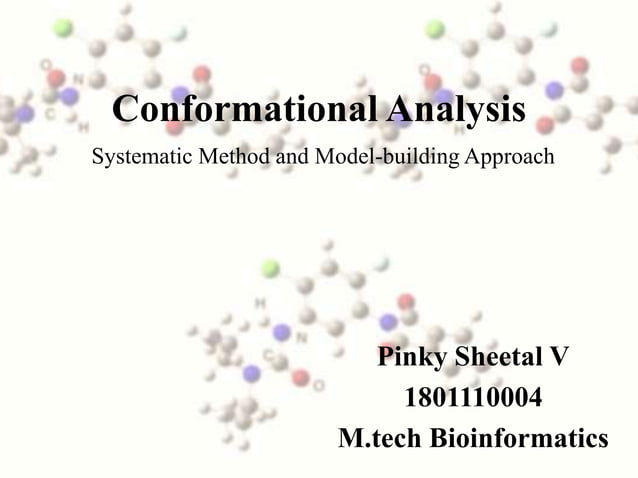 Conformational analysis | PPTX | Chemistry | Science