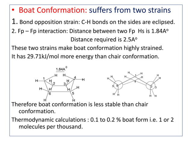 Conformational analysis of cyclohexane | PPTX | Chemistry | Science