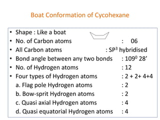 Conformational analysis of cyclohexane | PPTX