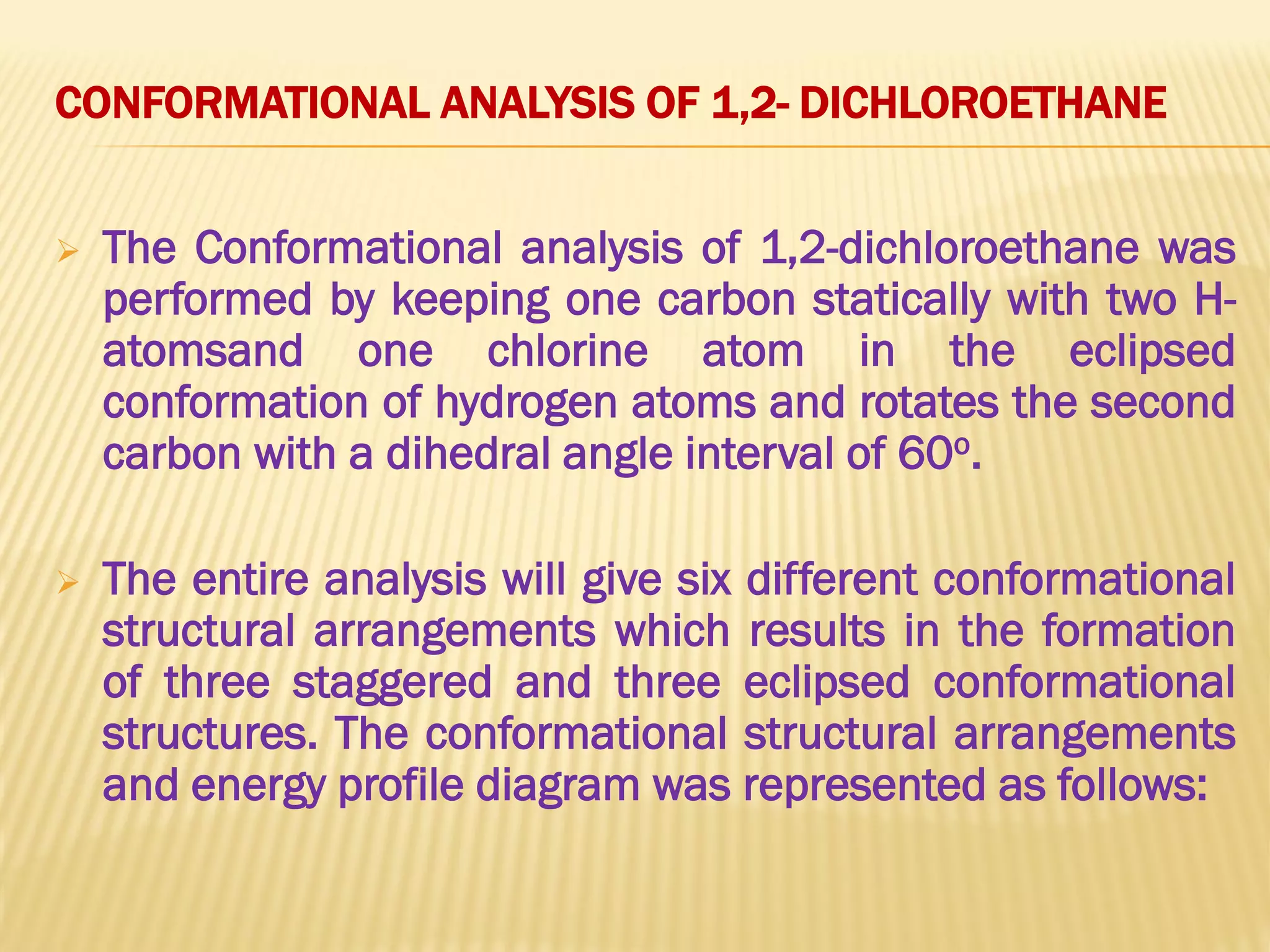 Conformational analysis of ethane butane aliphatics | PDF