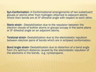 Conformational analysis of ethane butane aliphatics | PDF
