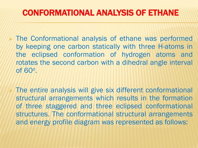 Conformational analysis of ethane butane aliphatics | PDF | Chemistry ...
