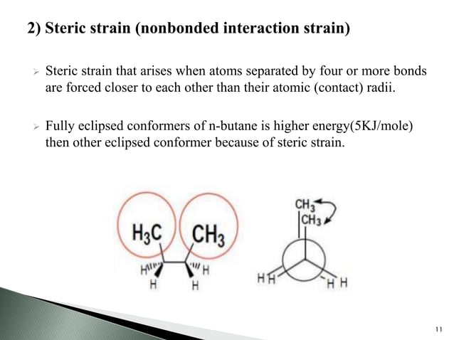 Conformational analysis of n butane | PPTX | Chemistry | Science