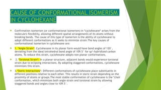 conformational isomerism in cyclohexane CHEM 102.pptx
