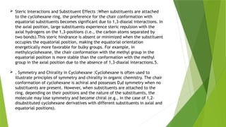 conformational isomerism in cyclohexane CHEM 102.pptx