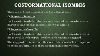 Conformation and configuration sujith | PPTX