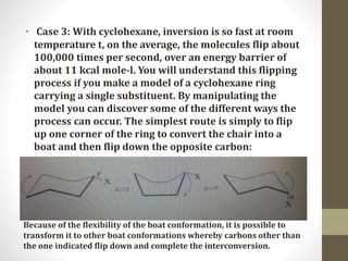 Conformations of fused rings | PPTX