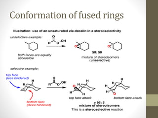 Conformations of fused rings | PPTX