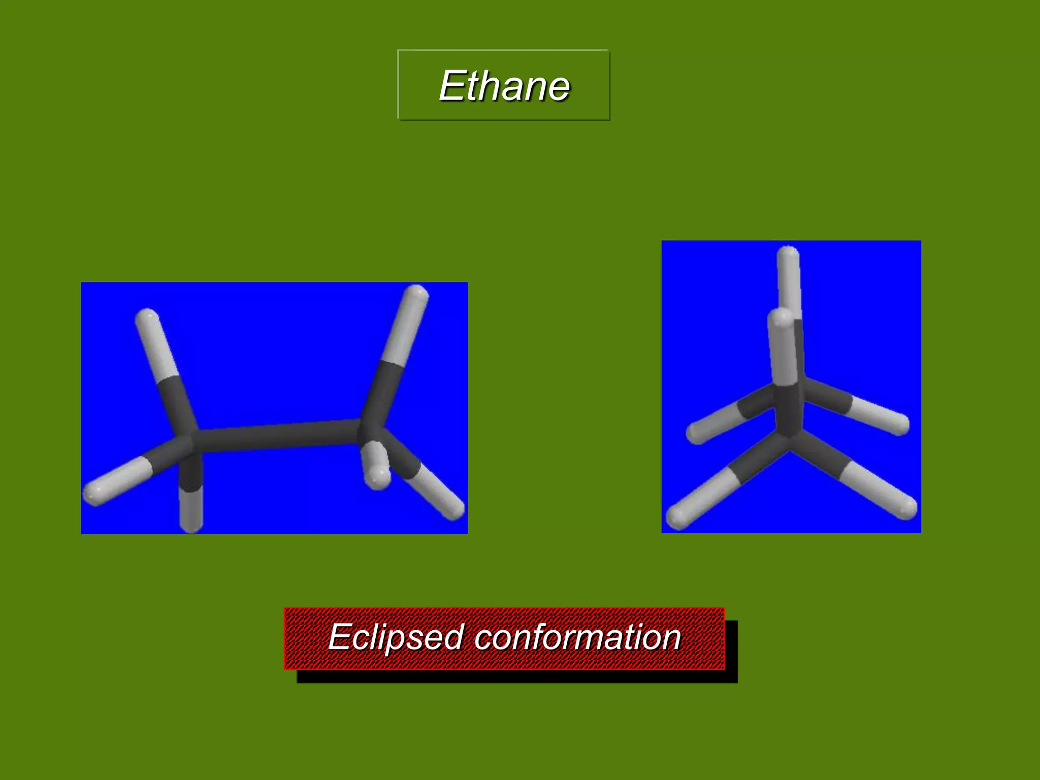 Conformation and Conformation Analysis of Alkanes and Cycloalkanes | PPT