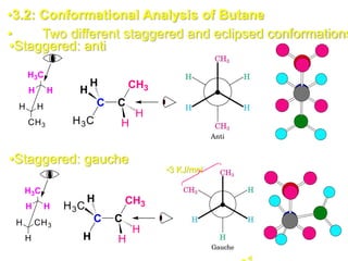 Stereochemistry of Alkanes and Cycloalkanes | PPT