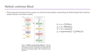Conformer review | PPT
