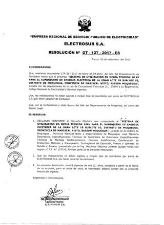 Conformidad tecnica sublote 03 | PDF