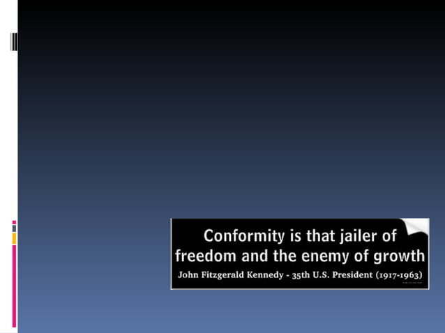 Conformity | PPT | Physics | Science