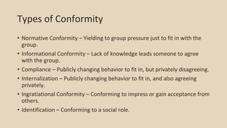 Conformity | PPT