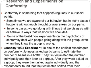 Conformity | PPTX