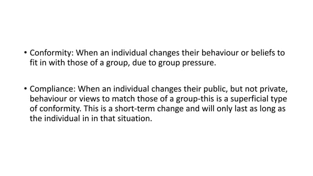 Conformity Topic In Social Psychology.pptx