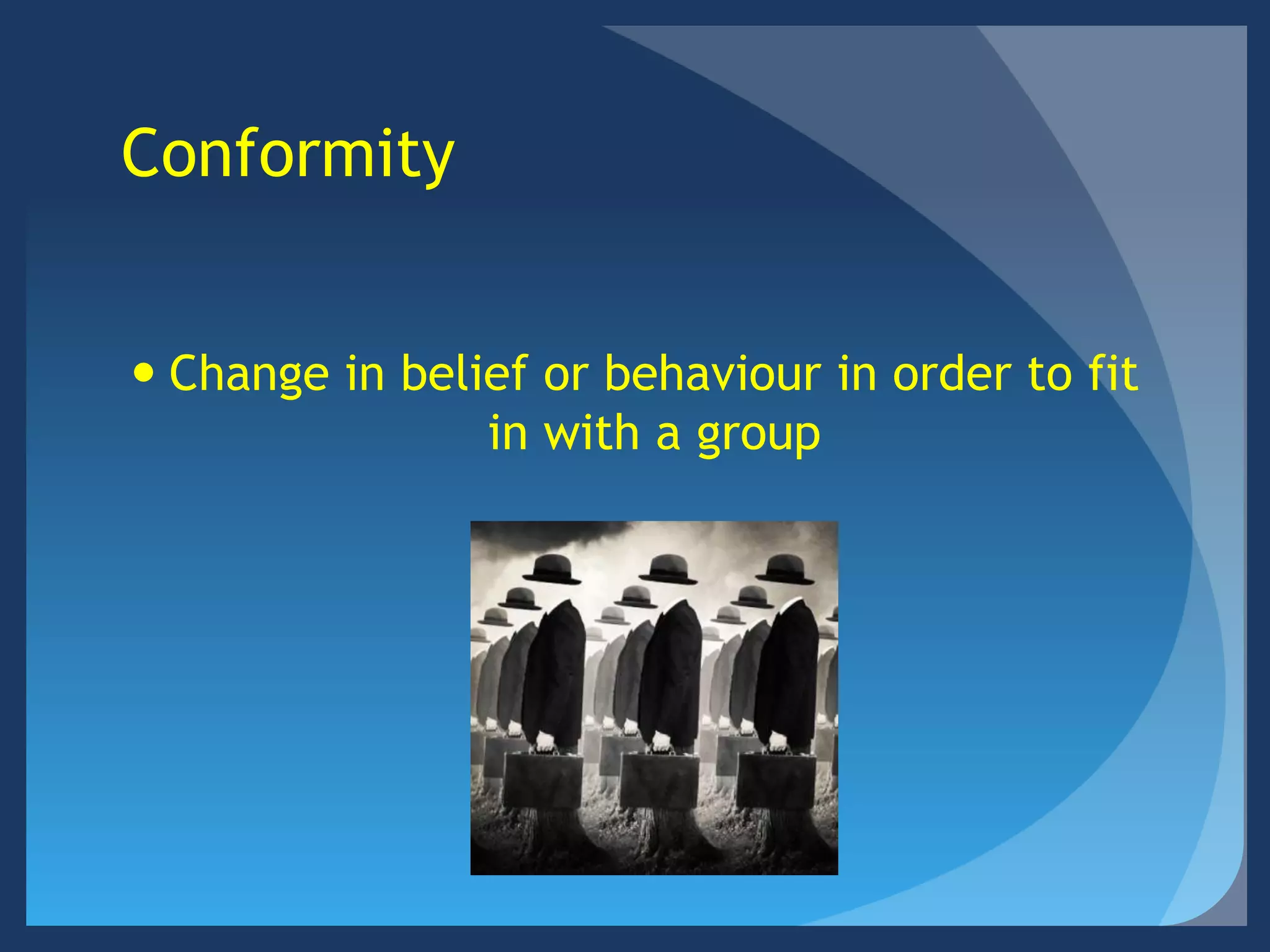 Conformity 12 a | PPTX