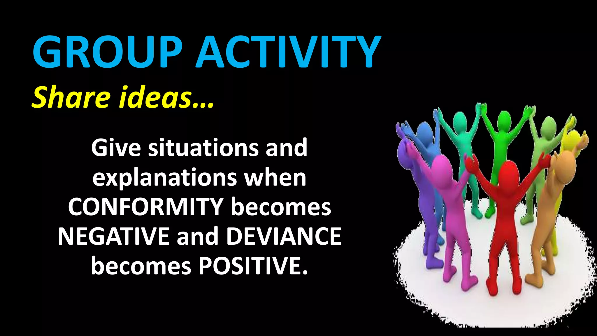 Conformity and Deviance UCSP | PPTX