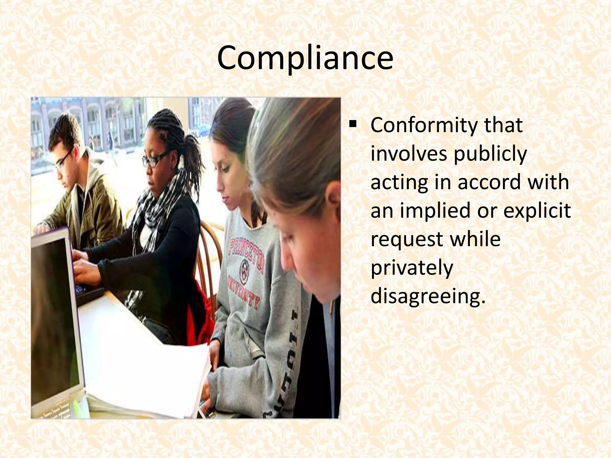 Conformity and Obedience | PPTX