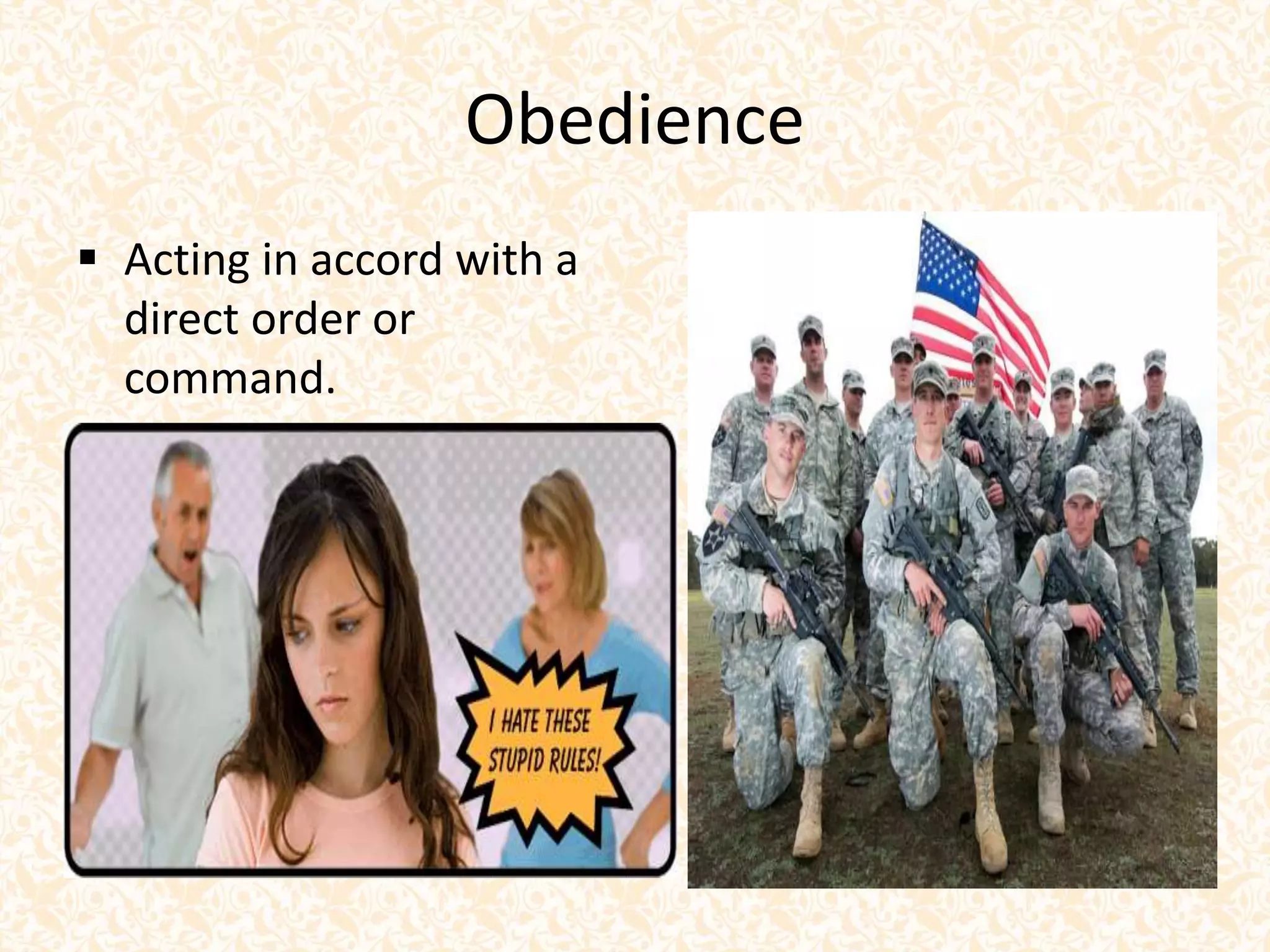 Conformity and Obedience | PPTX