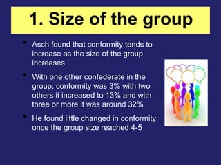 Conformity asch line experiments | PPTX